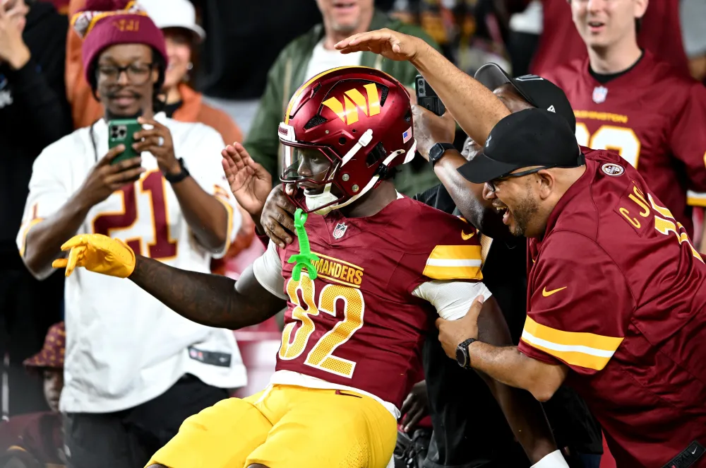 Commanders RB Rising up Fantasy Football Draft Boards - Newsweek