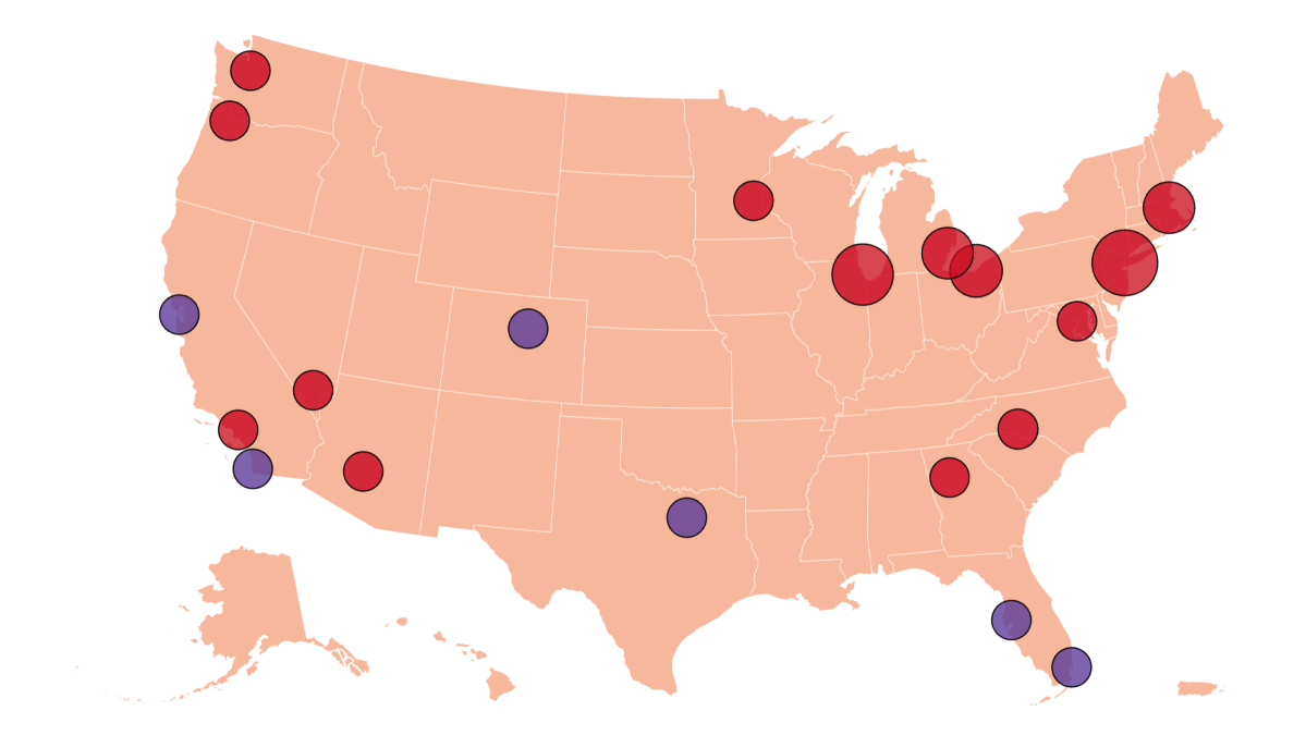Map Shows Where House Prices Are Rising—and Falling—Most - Newsweek