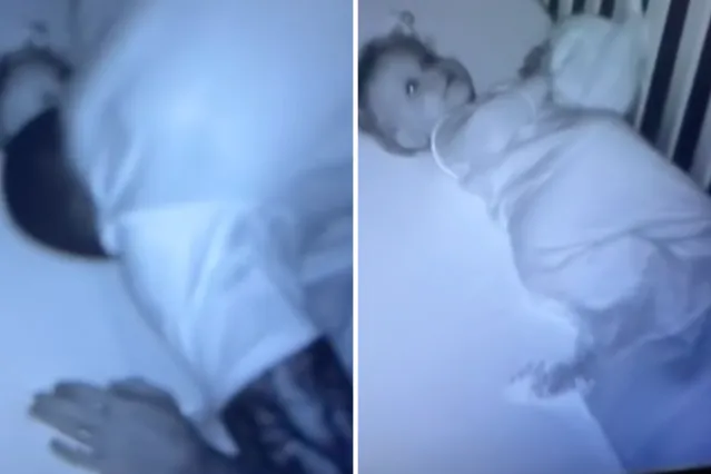 Dad Checks on Baby— but Mom Sees Someone Else Watching on the Monitor ...