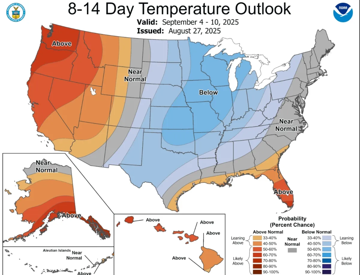 Map Shows Where Coldest Temperatures Expected Next Week - Newsweek