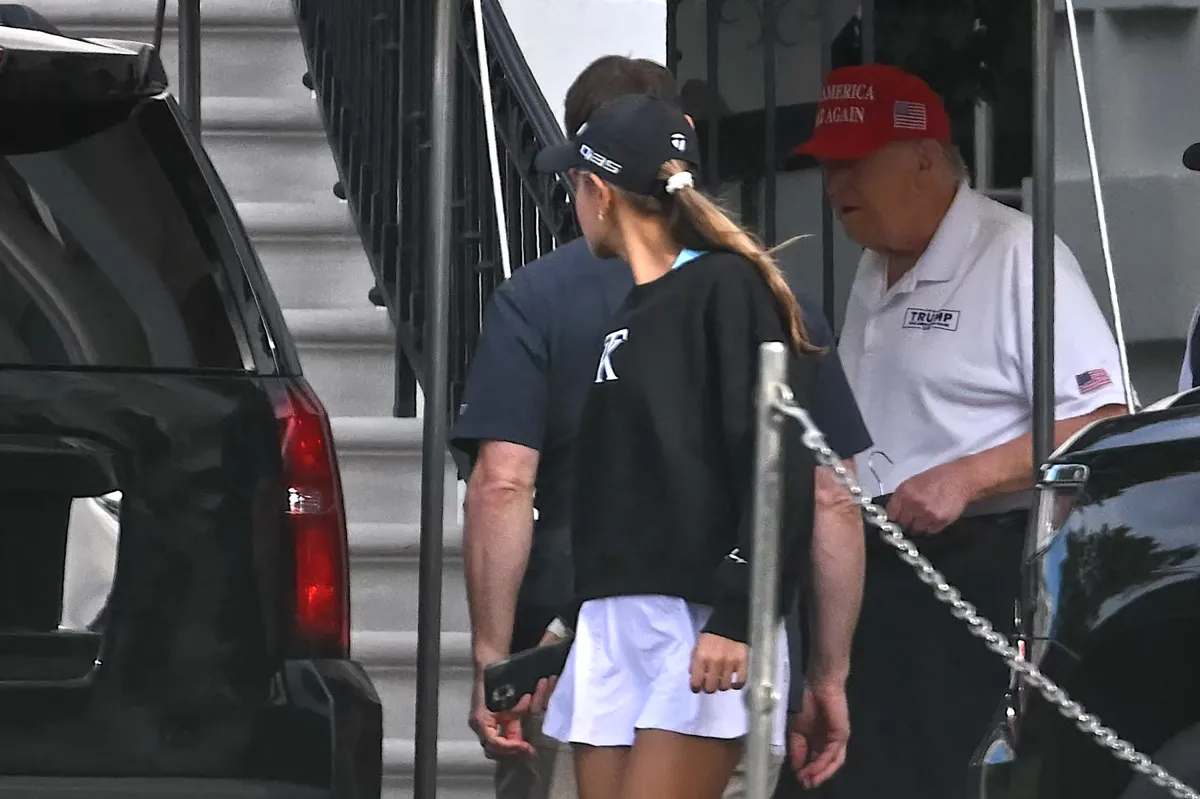 Trump Pictured Heading to Play Golf After Baseless Viral Death ...