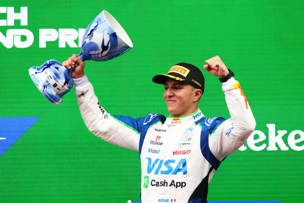 Rookie Sensation Isack Hadjar Scores Maiden F1 Podium at Dutch GP ...