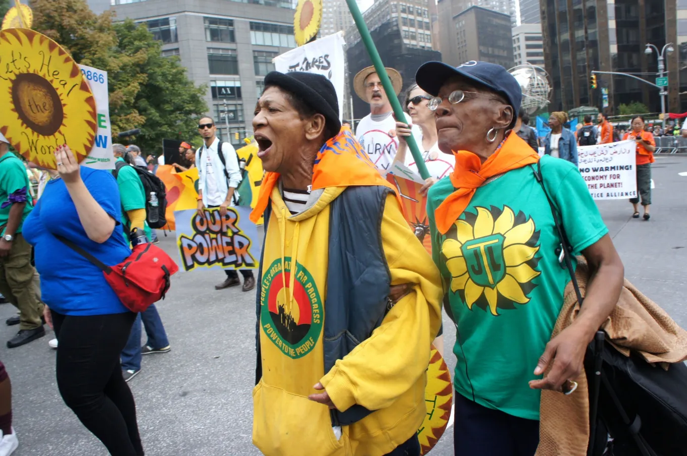 Photos: NYC Climate Change March Rallies Over 310,000 - Newsweek