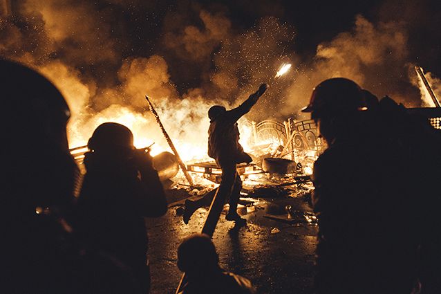 Ukraine’s Maidan: Pictures From a Revolution - Newsweek