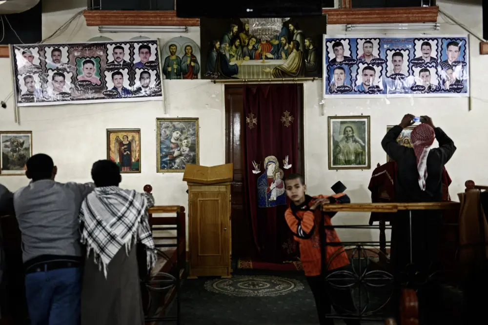 Coptic Christian Village Mourns ISIS Victims in Libya - Newsweek