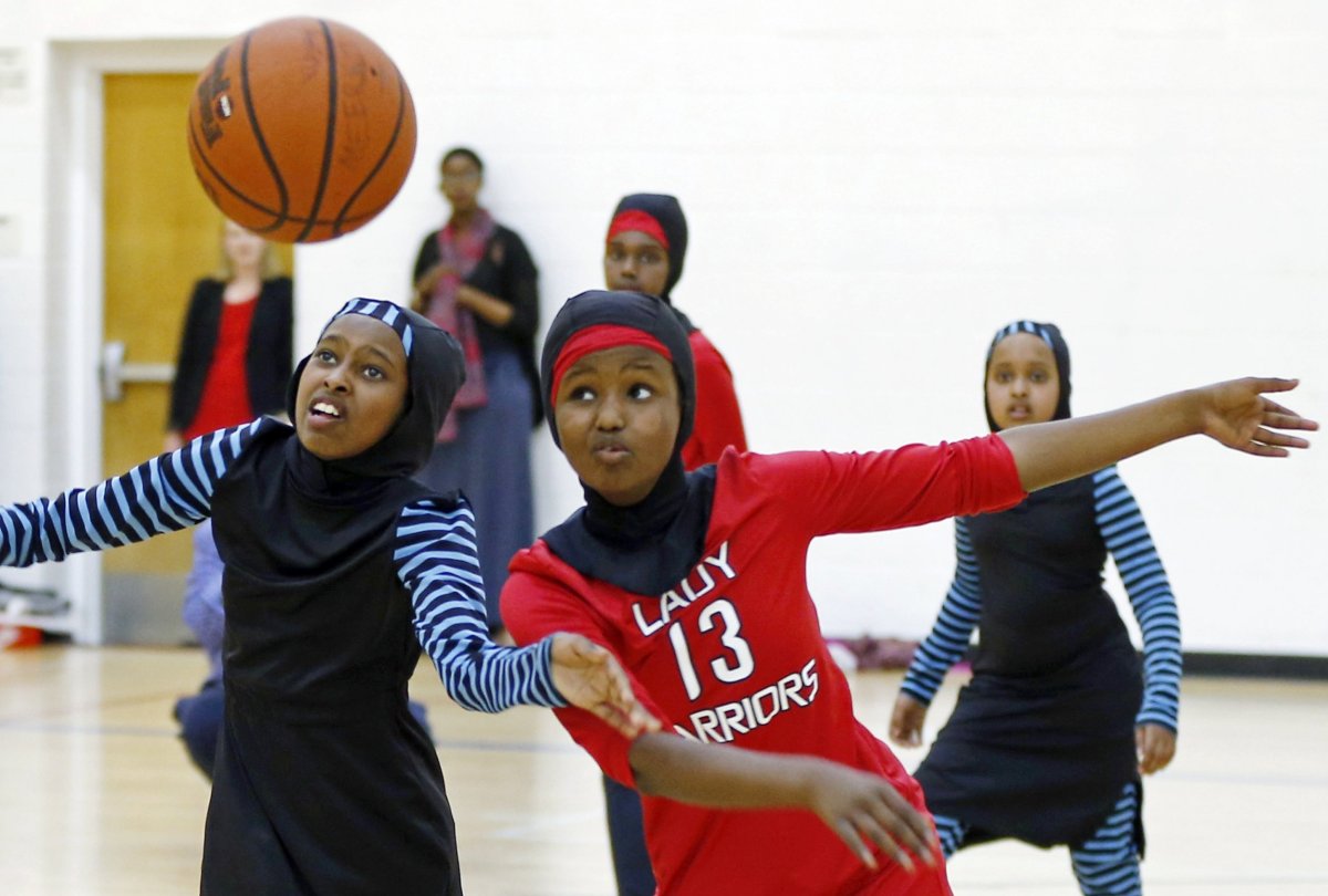 “Basketball Uniforms Designed for Girls with Hijabs Provide More ...