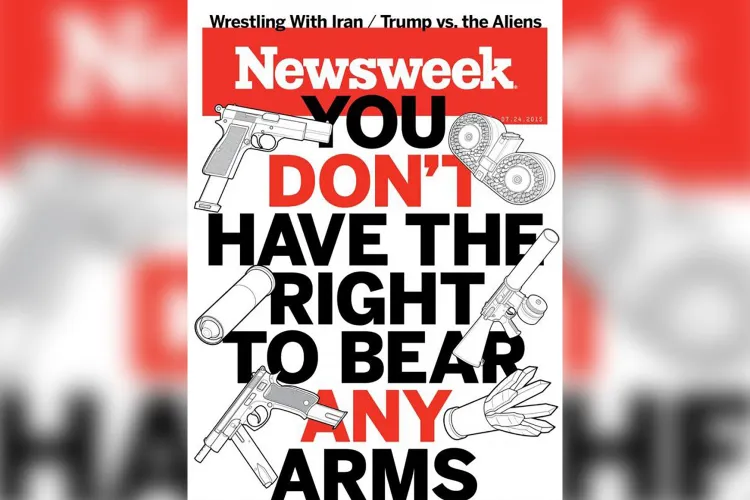 America and Gun Violence: A History in 13 Covers - Newsweek