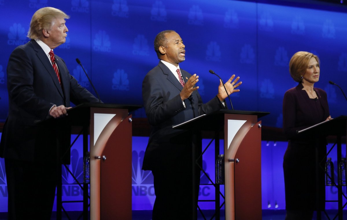 At Third GOP Debate, Trump, Bush and CNBC Take Fire - Newsweek