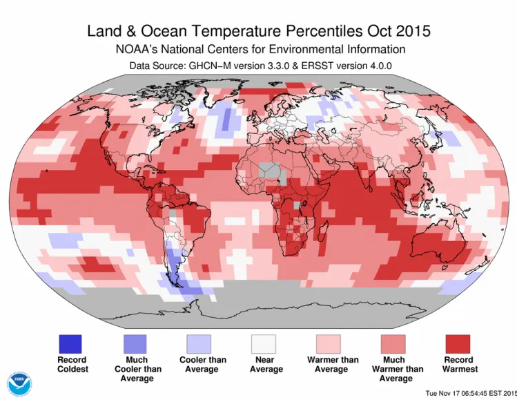 This October Was the Hottest Ever Recorded, Marking Six Months of ...