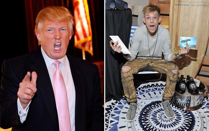 Why Aaron Carter, Pop Singer and First-Time Voter, Is Supporting Donald ...