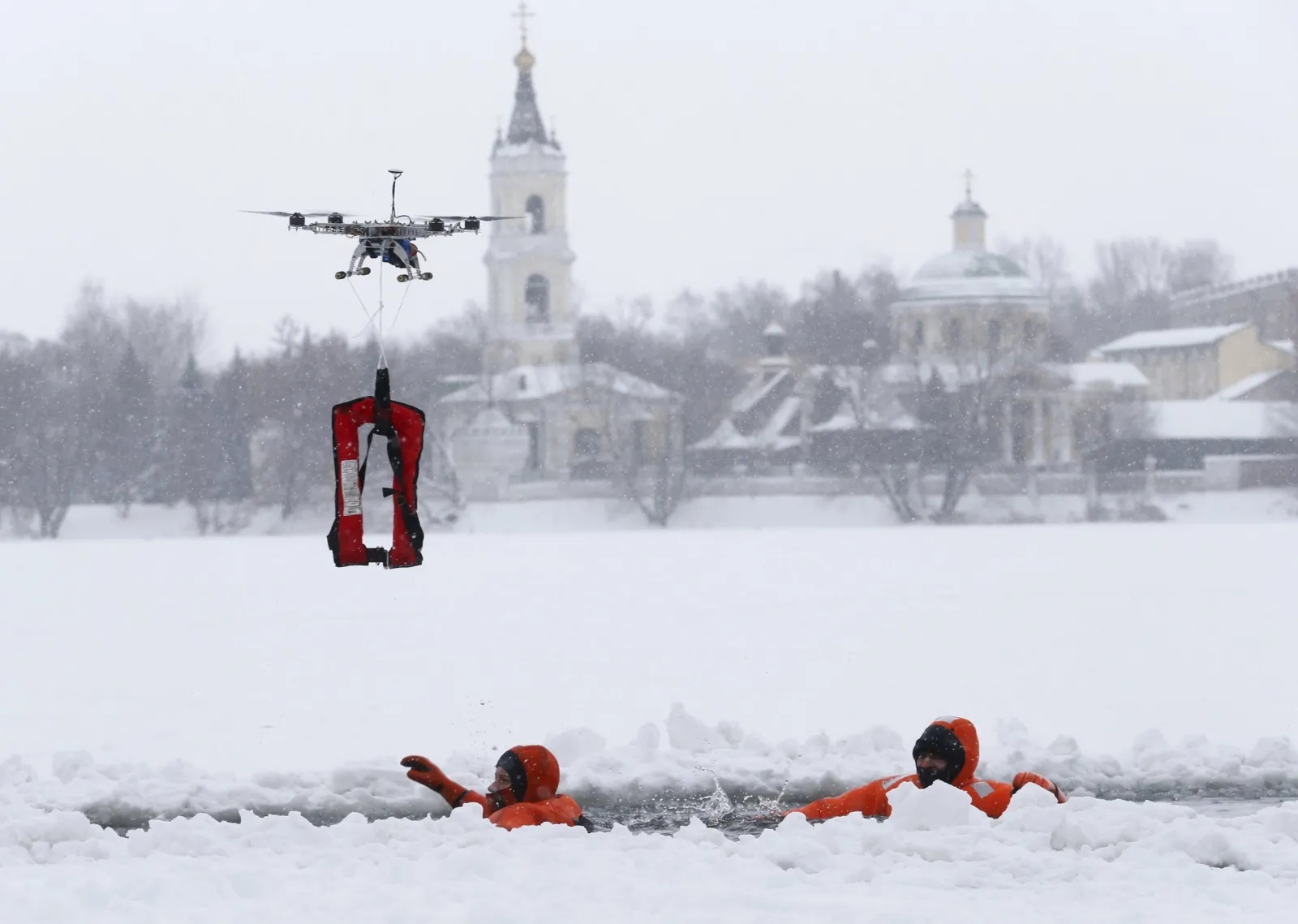 Firefighting, Criminal Chasing, Rescue Drones Coming to Europe - Newsweek