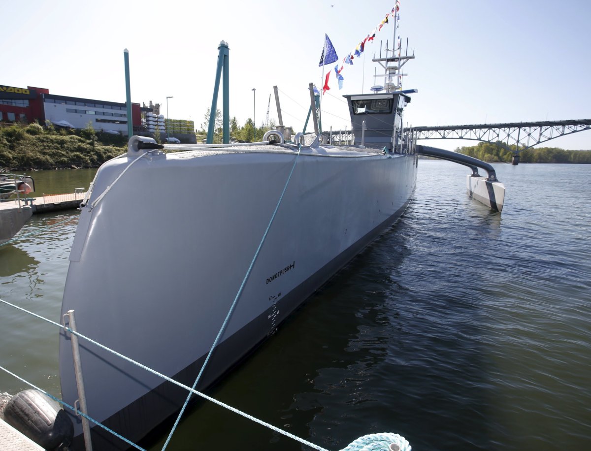 Meet Sea Hunter, the U.S. Navy’s Robotic, Self-Driving Warship - Newsweek