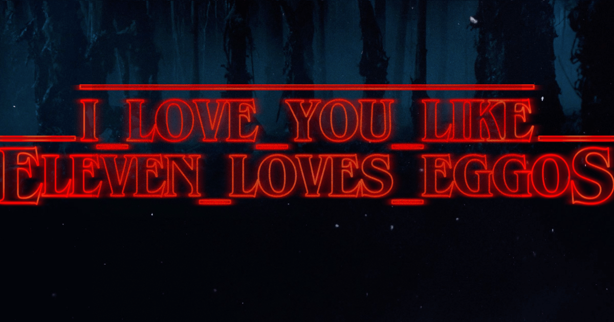 You Can Now Make Your Own ‘Stranger Things’ Title Card - Newsweek