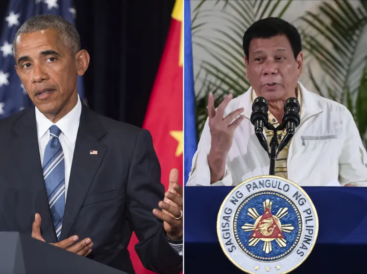 Filipino President Rodrigo Duterte Calls Barack Obama ‘Son of a W ...