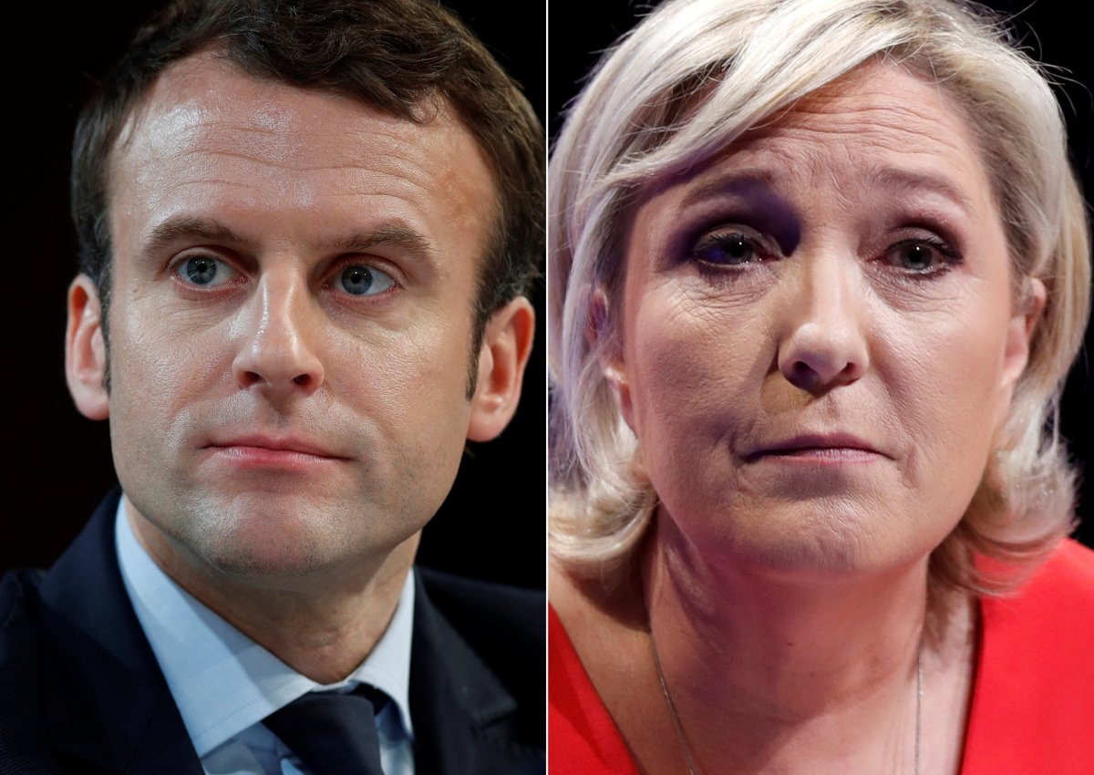 French Elections First Round Results: Emmanuel Macron and Marine Le Pen ...