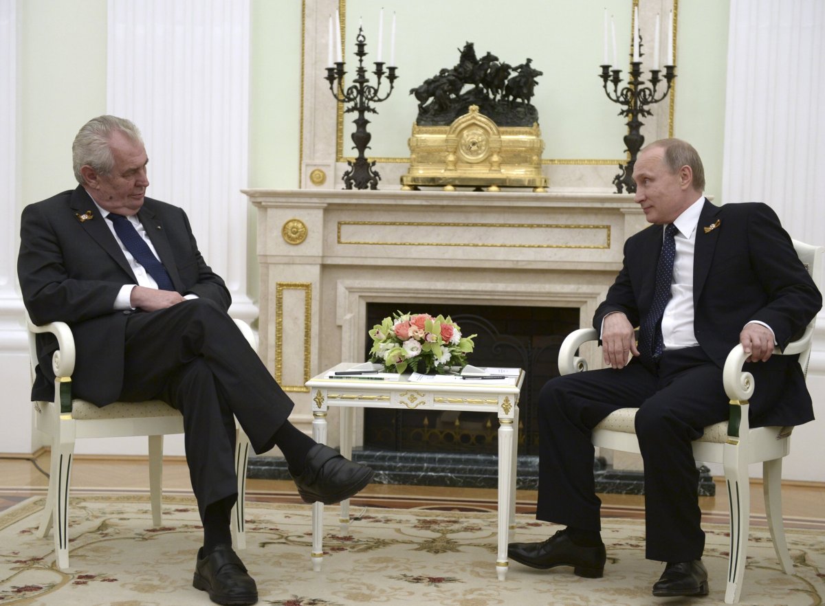 Czech President and Putin Share A Joke About ‘Liquidating’ Journalists ...