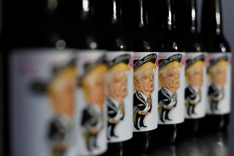 Donald Trump Mocked as a Swastika-Belted Mariachi on Mexican Craft Beer ...