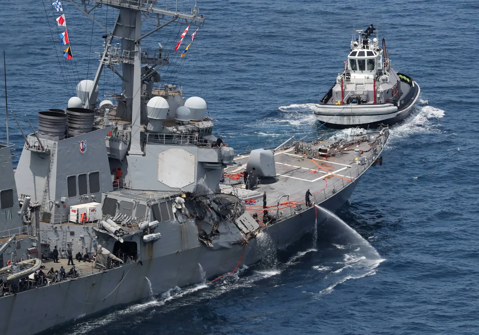 USS Fitzgerald: Seven U.S. Navy Sailors Missing After Collision With ...