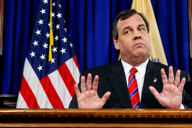 Chris Christie ‘Did Not Get Any Sun’ When He Relaxed on Beach He Closed ...