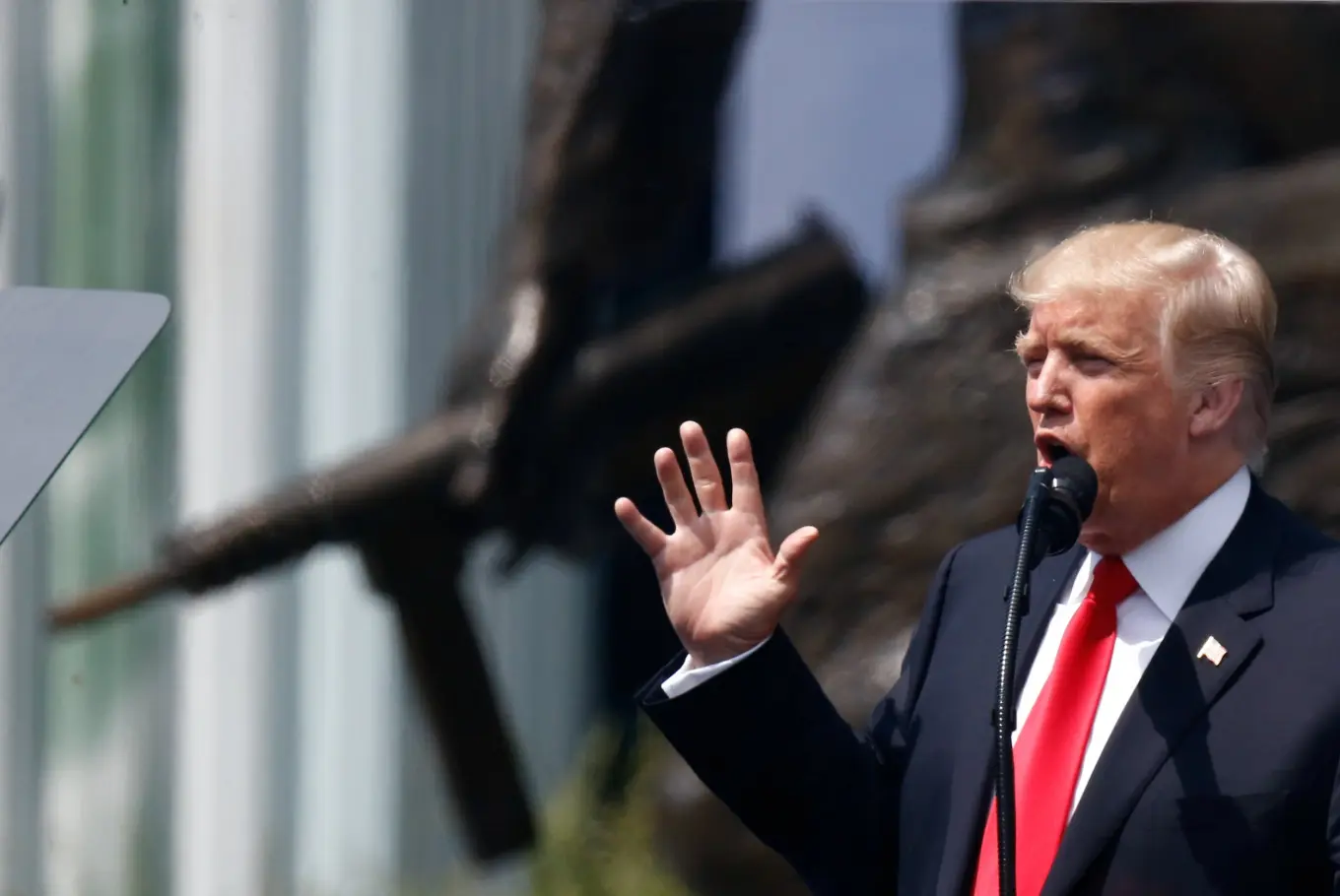 ‘Defend the West’: Trump Speech in Europe Translated—What He Said and ...