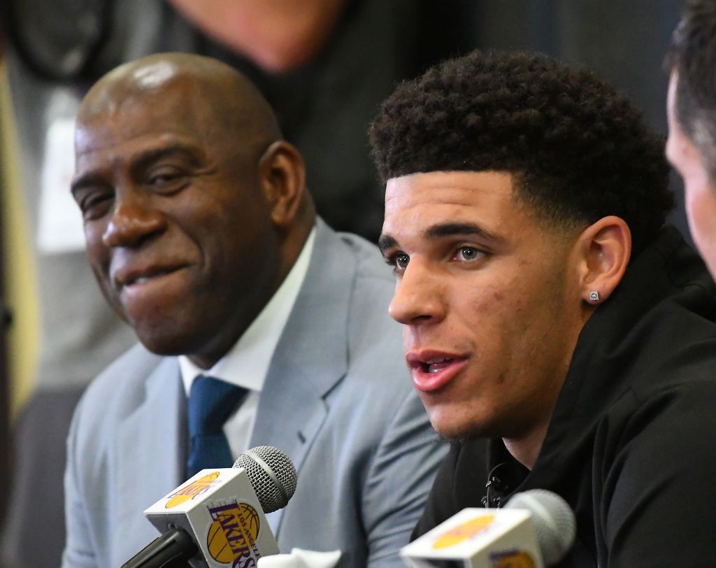 Magic Johnson: ‘Lonzo Ball Has Same Basketball IQ as Me, You Can’t ...