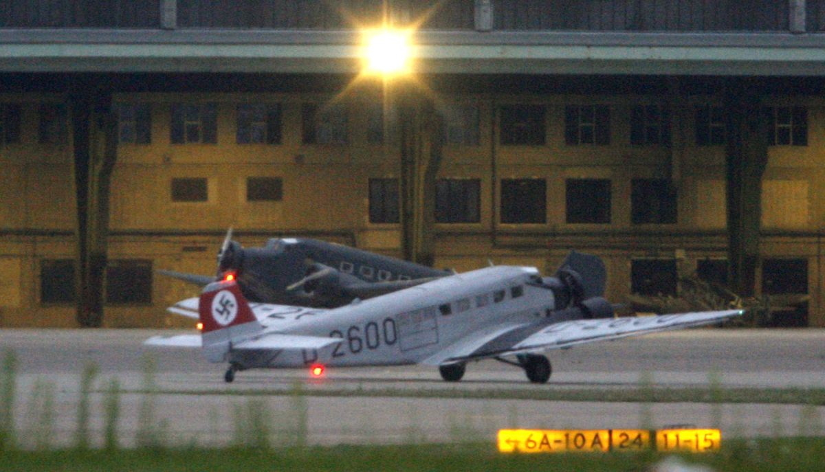 A Nazi Plane Lands on a Georgia Highway - Newsweek