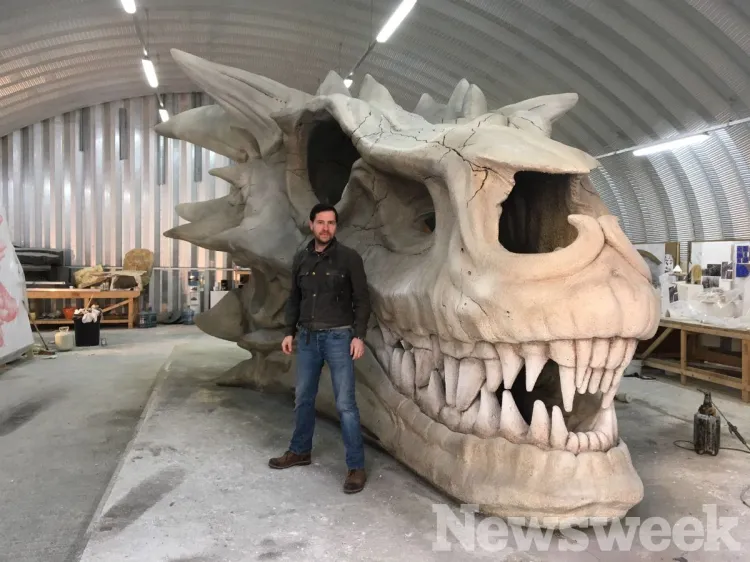 How ‘Game of Thrones’ Created That Incredible Balerion Skull in Season ...
