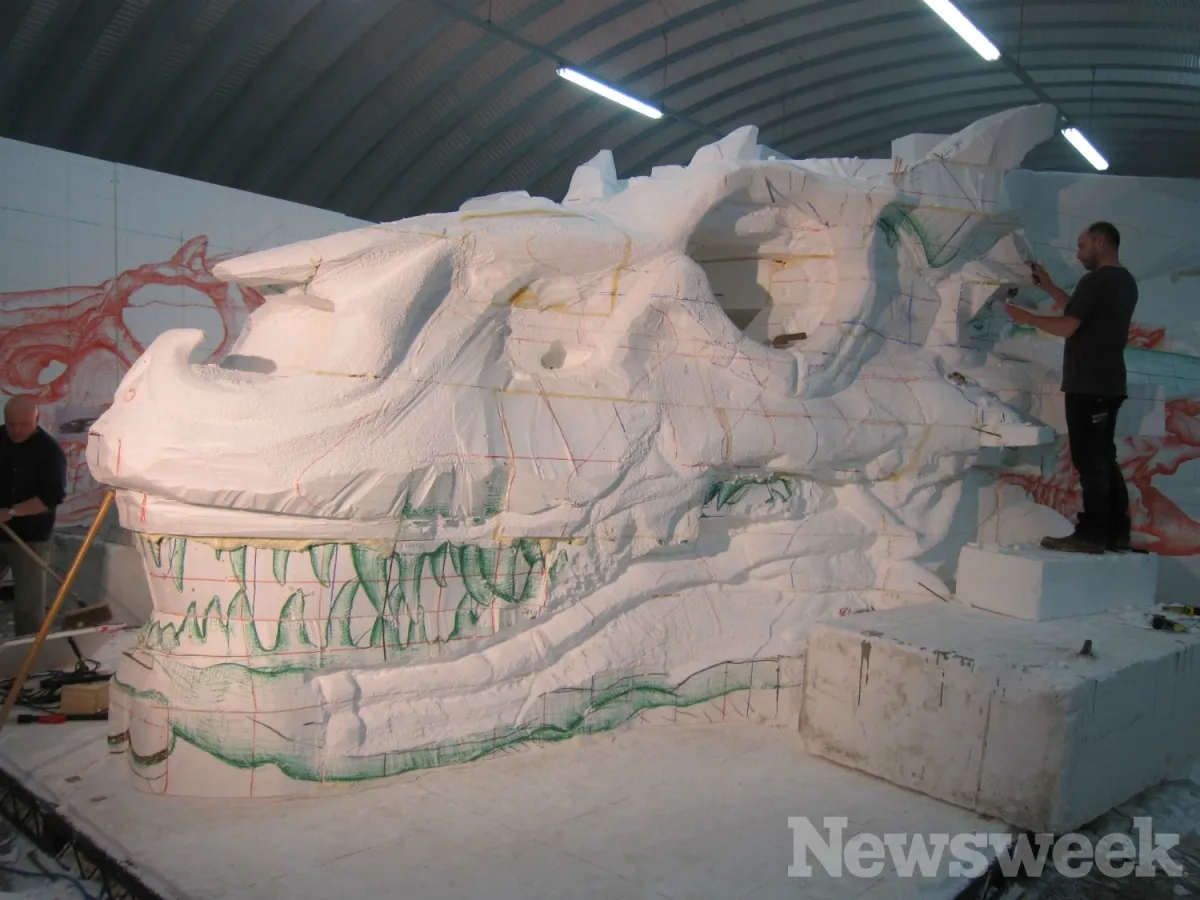 How ‘Game of Thrones’ Created That Incredible Balerion Skull in Season ...