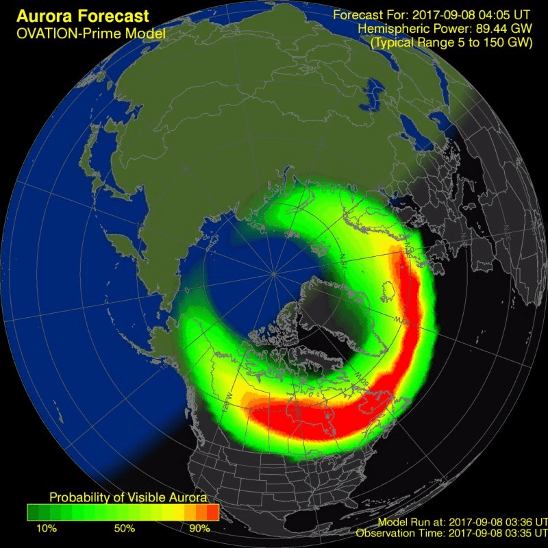 More Auroras Due Friday Night After Largest Solar Flare in 12 Years ...