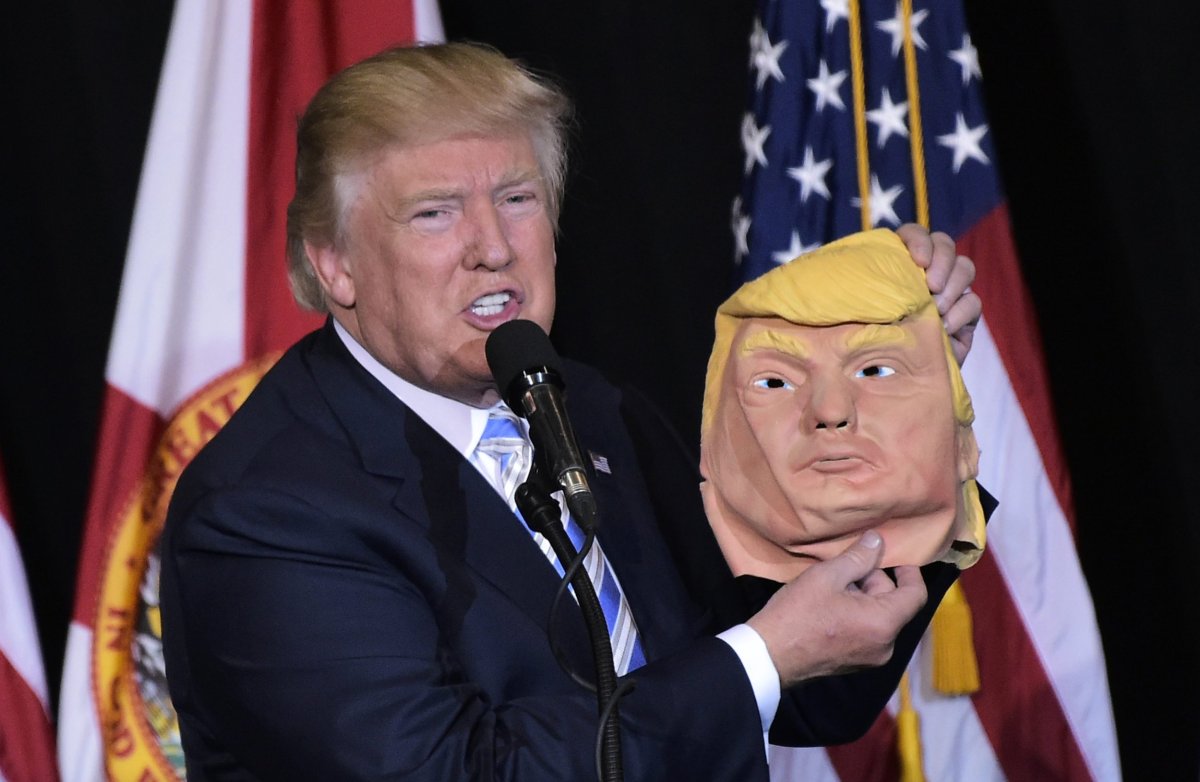 Donald Trump Jr. Offers Hillary Clinton Mask of His Dad so She Can Be ...