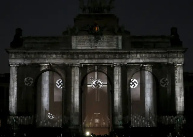 World War II: Giant Nazi Swastika Unearthed in Germany - Newsweek