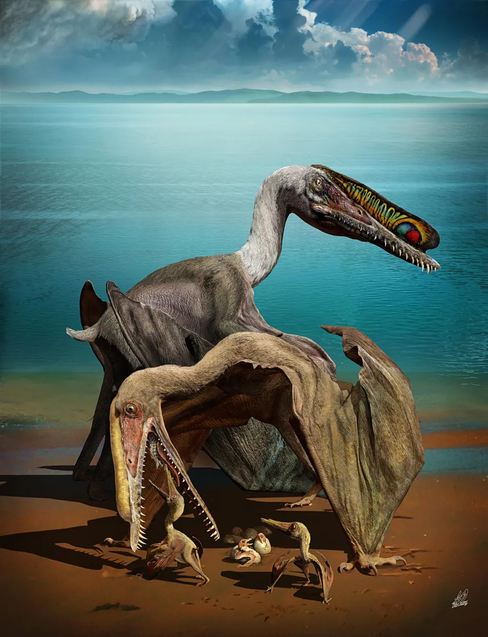 World Record Pterosaur Discovery: 215 Eggs From This Flying, Dinosaur ...
