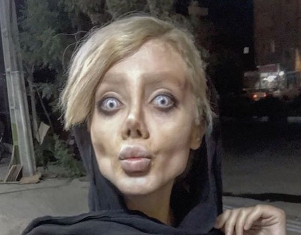 Who Is Sahar Tabar? Iranian Instagram Influencer Who Resembles Angelina ...