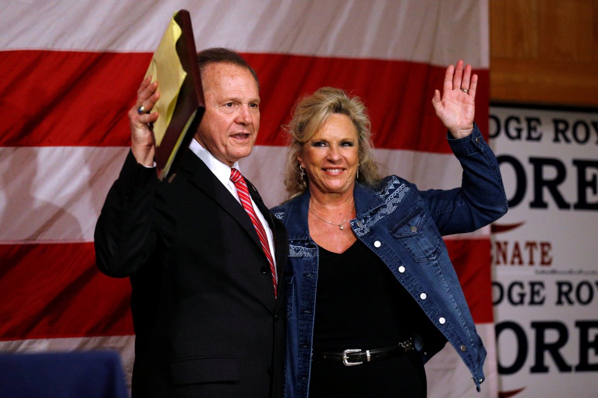 Did Roy Moore Date His Wife, Kayla, When She Was Still Married to Her ...
