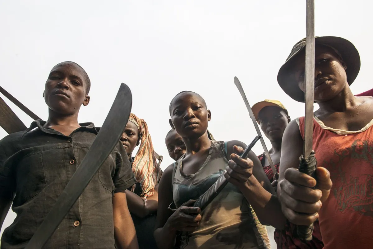 Why Women Fight to Kill in the World’s Most “Forgotten” Crisis - Newsweek
