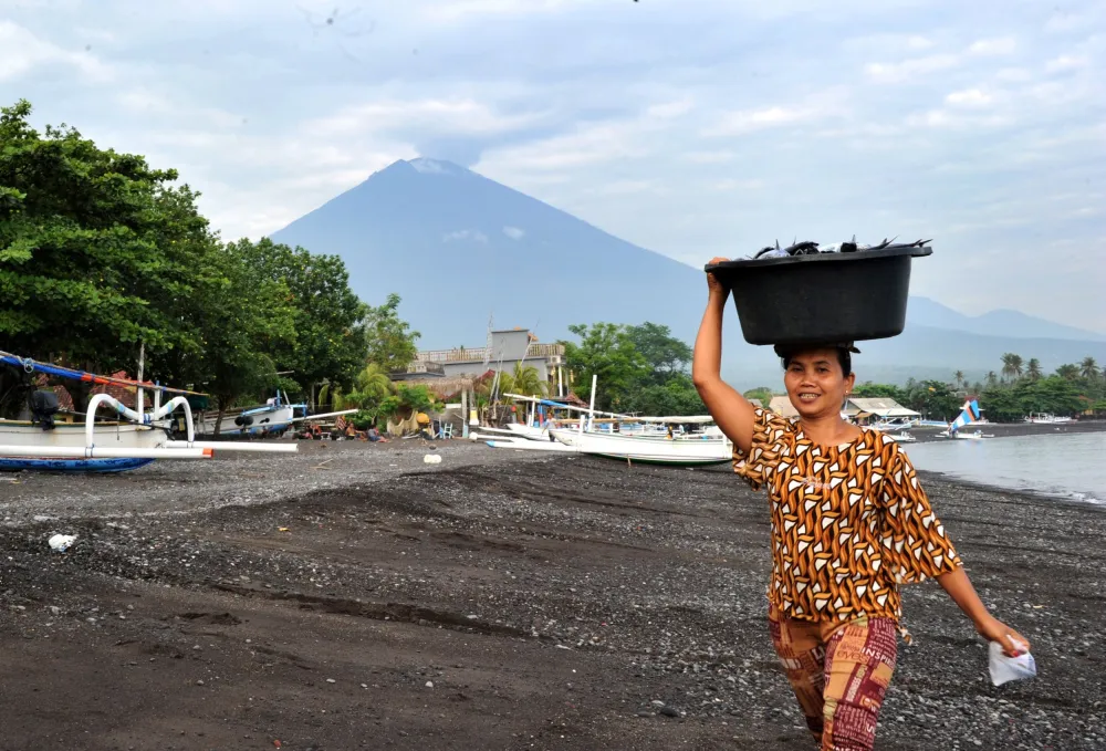 Giant Volcano Erupting in Bali Could Help Predict Future Deadly Lava ...