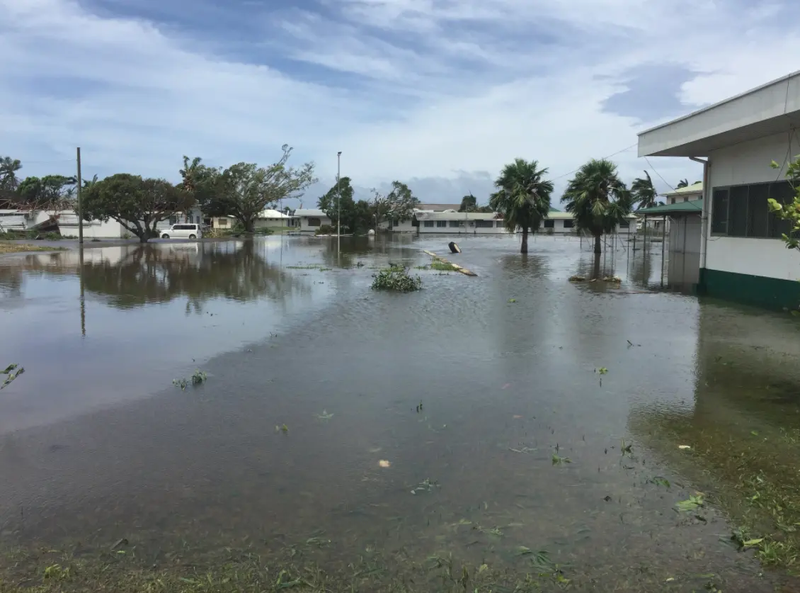 Cyclone Gita Tears Through Pacific Island, Flattening Par... - Newsweek