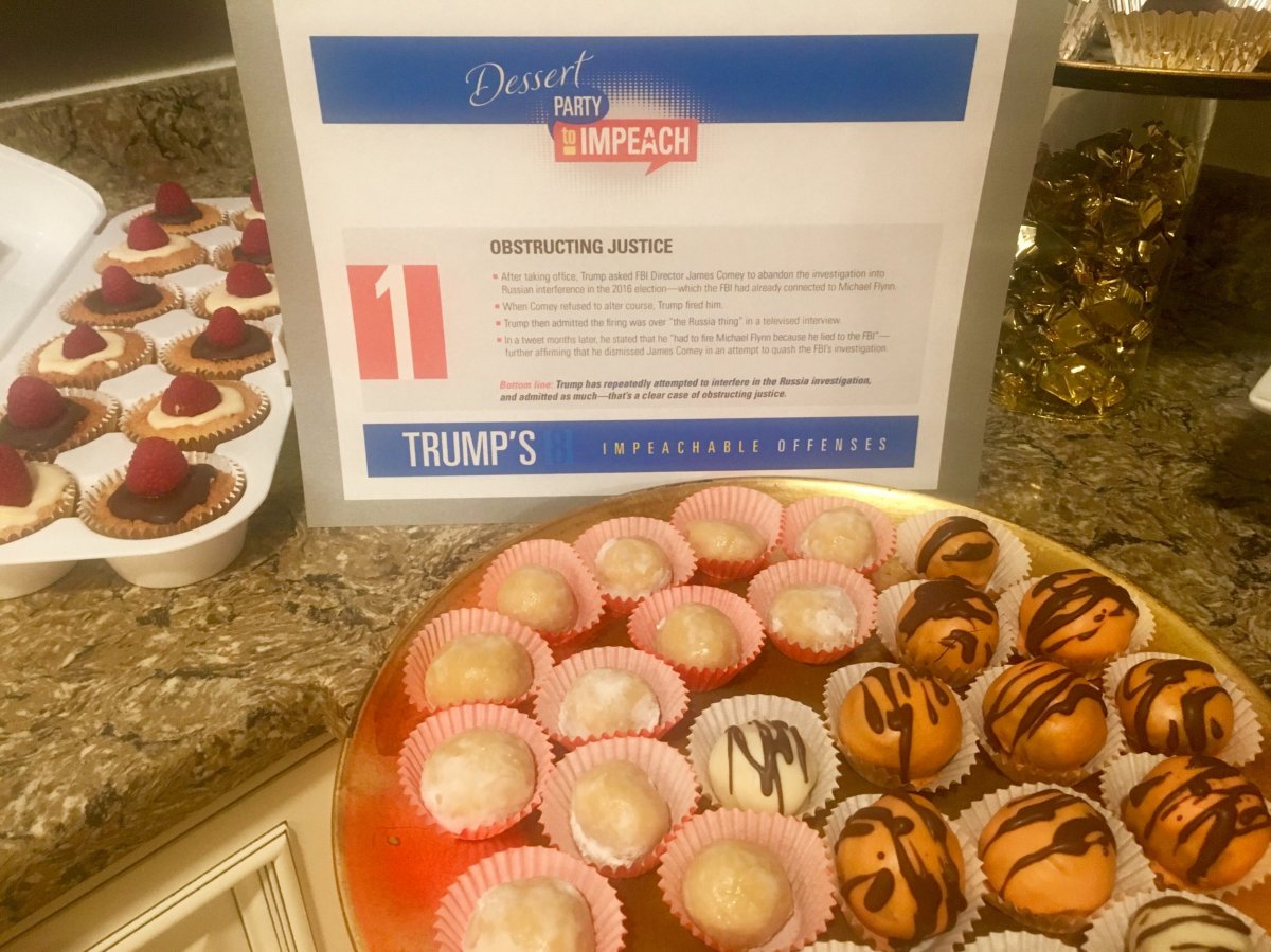 Trump Impeachment Parties, Featuring ‘Comey Cake Balls,’ Try to Entice ...