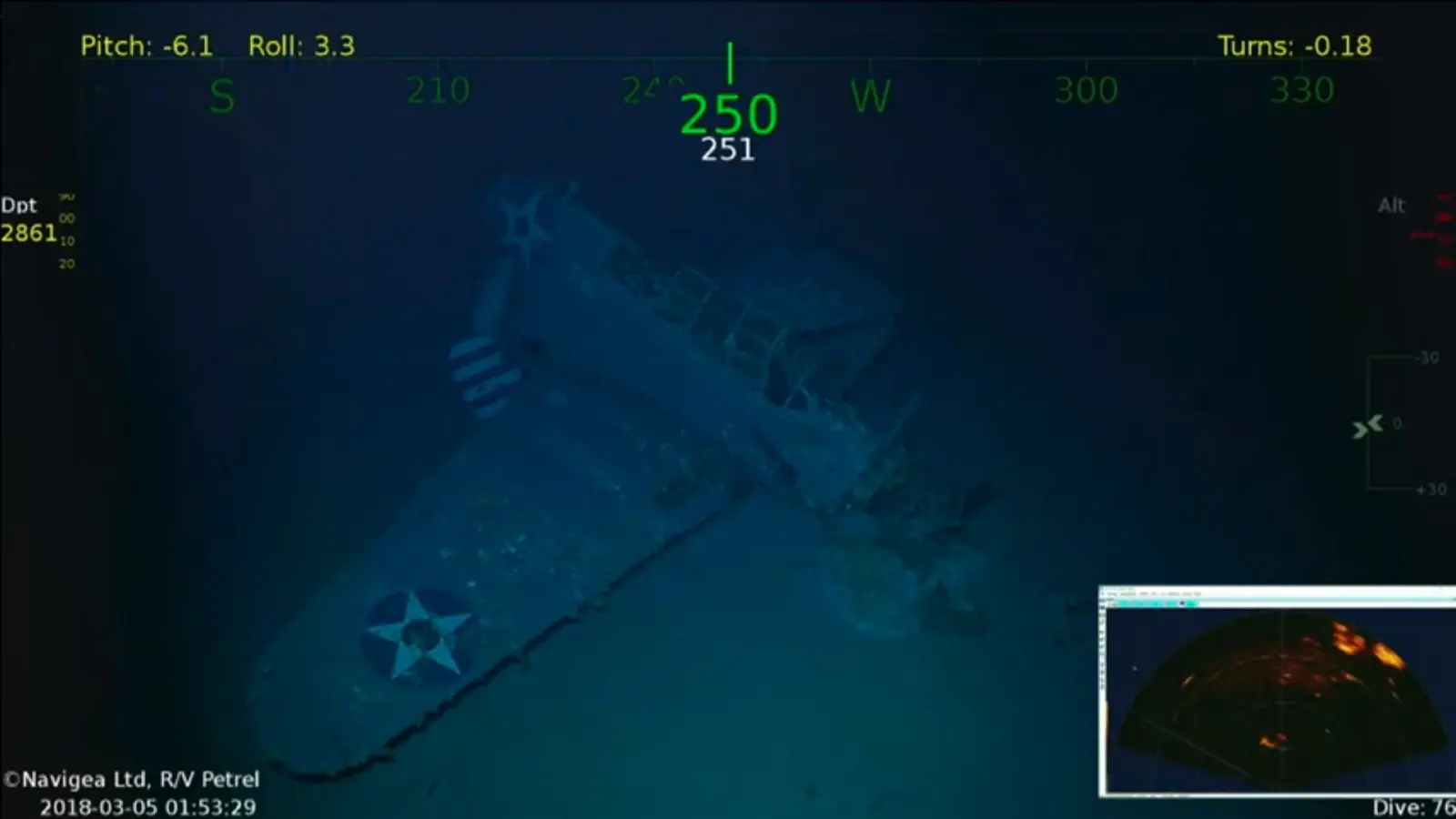 USS Lexington Wreck Found: World War II Aircraft Carrier ... - Newsweek