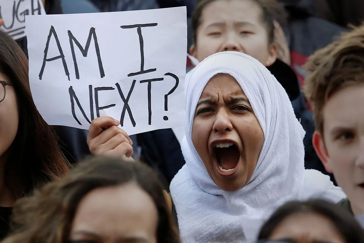 In Pictures: Students Join National School Walkout to Protest Gun ...