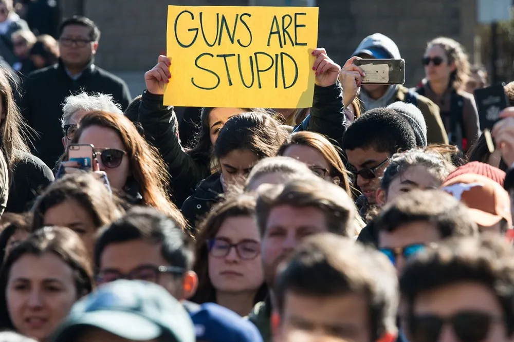 In Pictures: Students Join National School Walkout to Protest Gun ...