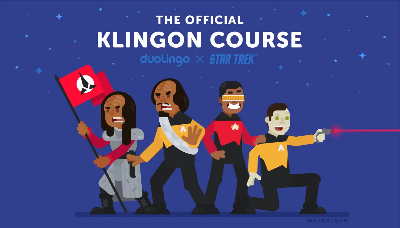 Learn Klingon on Duolingo: ‘Star Trek’ Alien Warrior Lang... - Newsweek