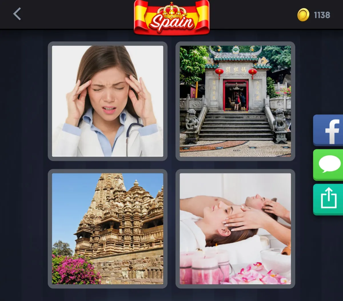 ‘4 Pics 1 Word’ Daily Challenge May 8: Today’s 6-Letter Spain Puzzle ...