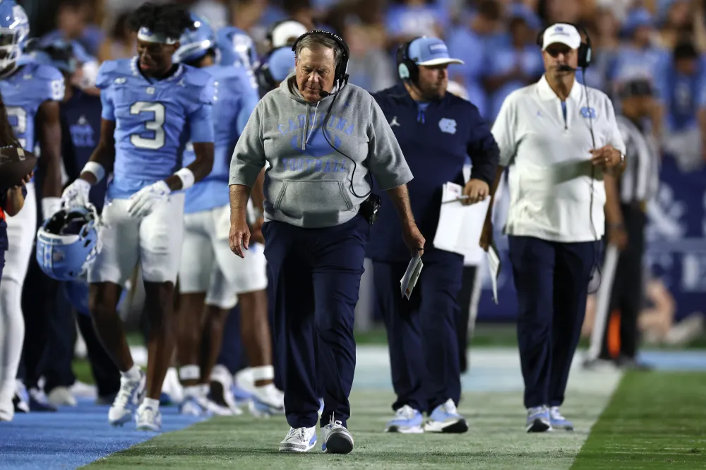 Bill Belichick's First Game As UNC Head Coach Was Abject Disaster ...