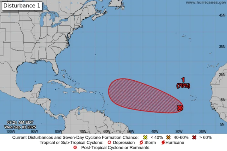 Tropical Storm Gabrielle Update: Path of Storm Has Two Possible ...