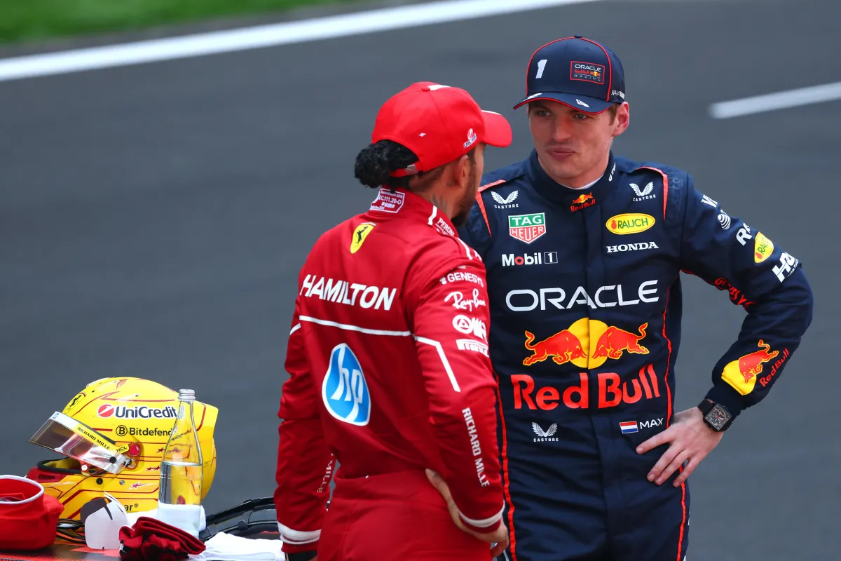 Max Verstappen Keeps Door Open to Ferrari While Weighing in on Lewis ...
