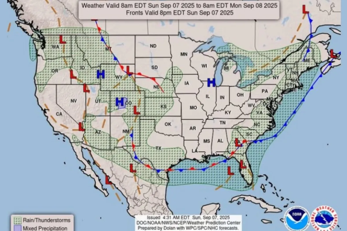 Swath of Southern States Under Threat of Flash Flooding - Newsweek
