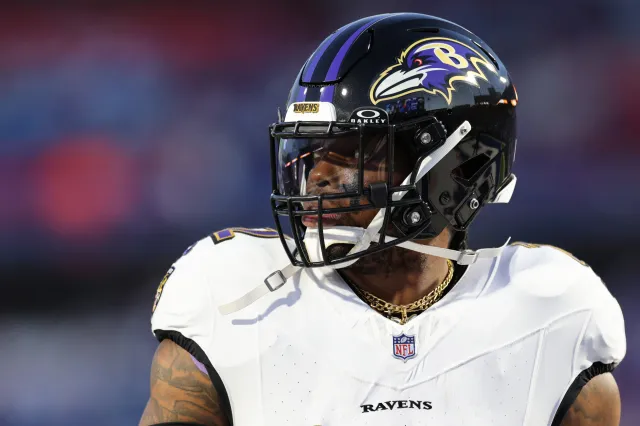 Ravens' Derrick Henry Gets Strong Words From Lamar Jackson After Fumble ...