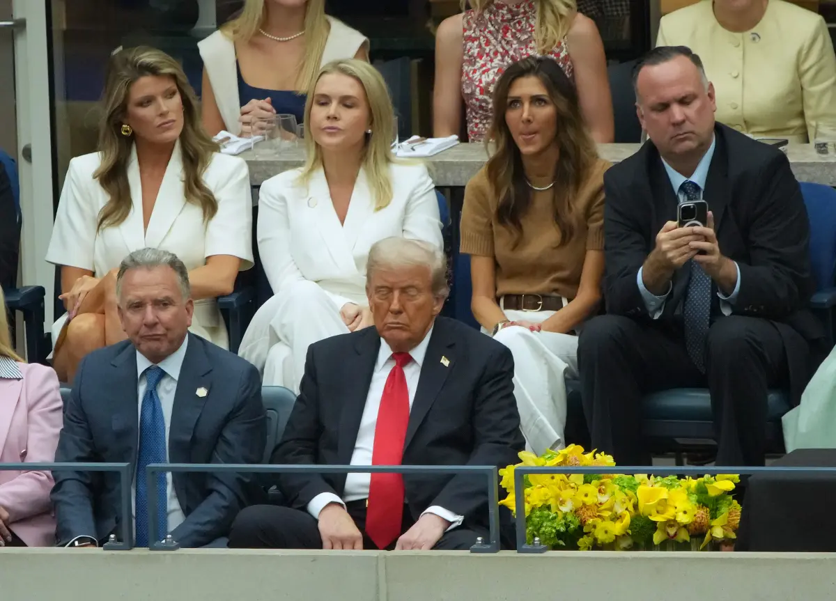 Did Donald Trump Fall Asleep During US Open Final? What We Know - Newsweek