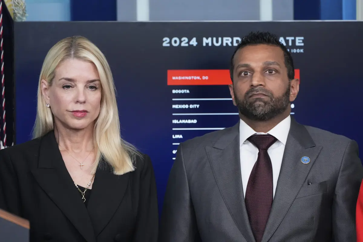Trump Loyalists Pam Bondi, Kash Patel Face Lawsuit Over FBI Purge ...